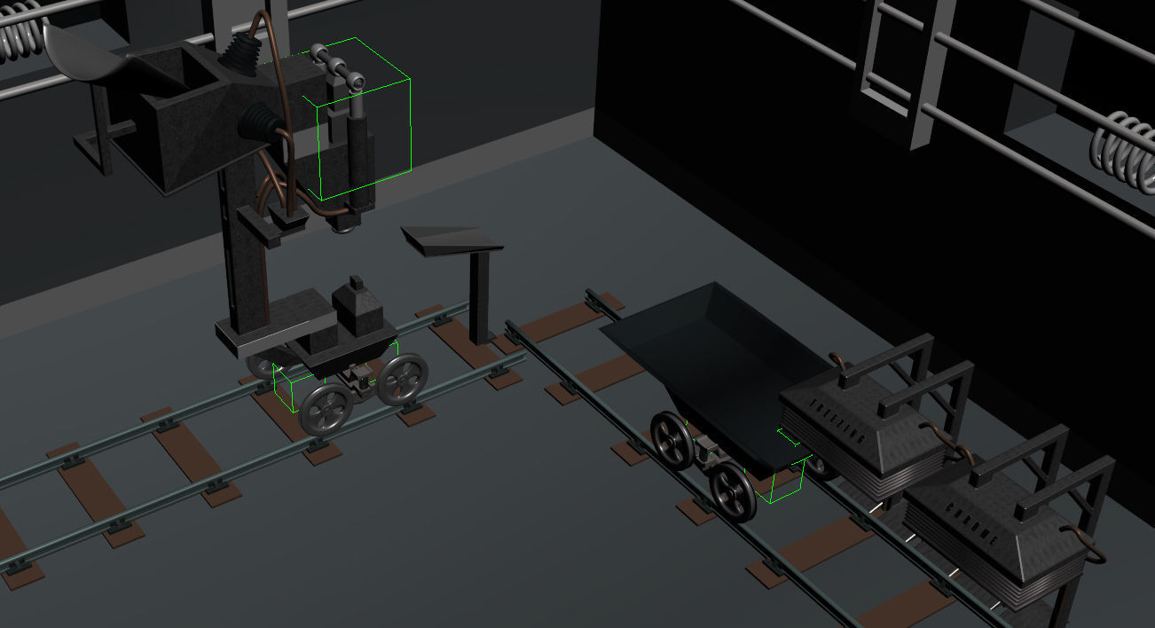 Spring Maker - Factory 3D model rigged | CGTrader