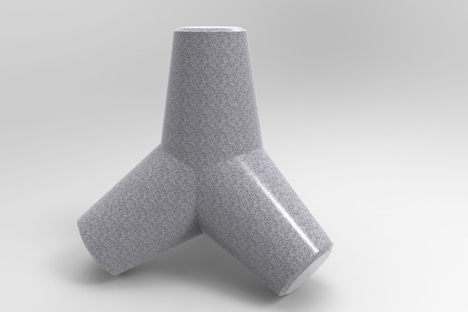 Tetrapod vase 3D model | CGTrader