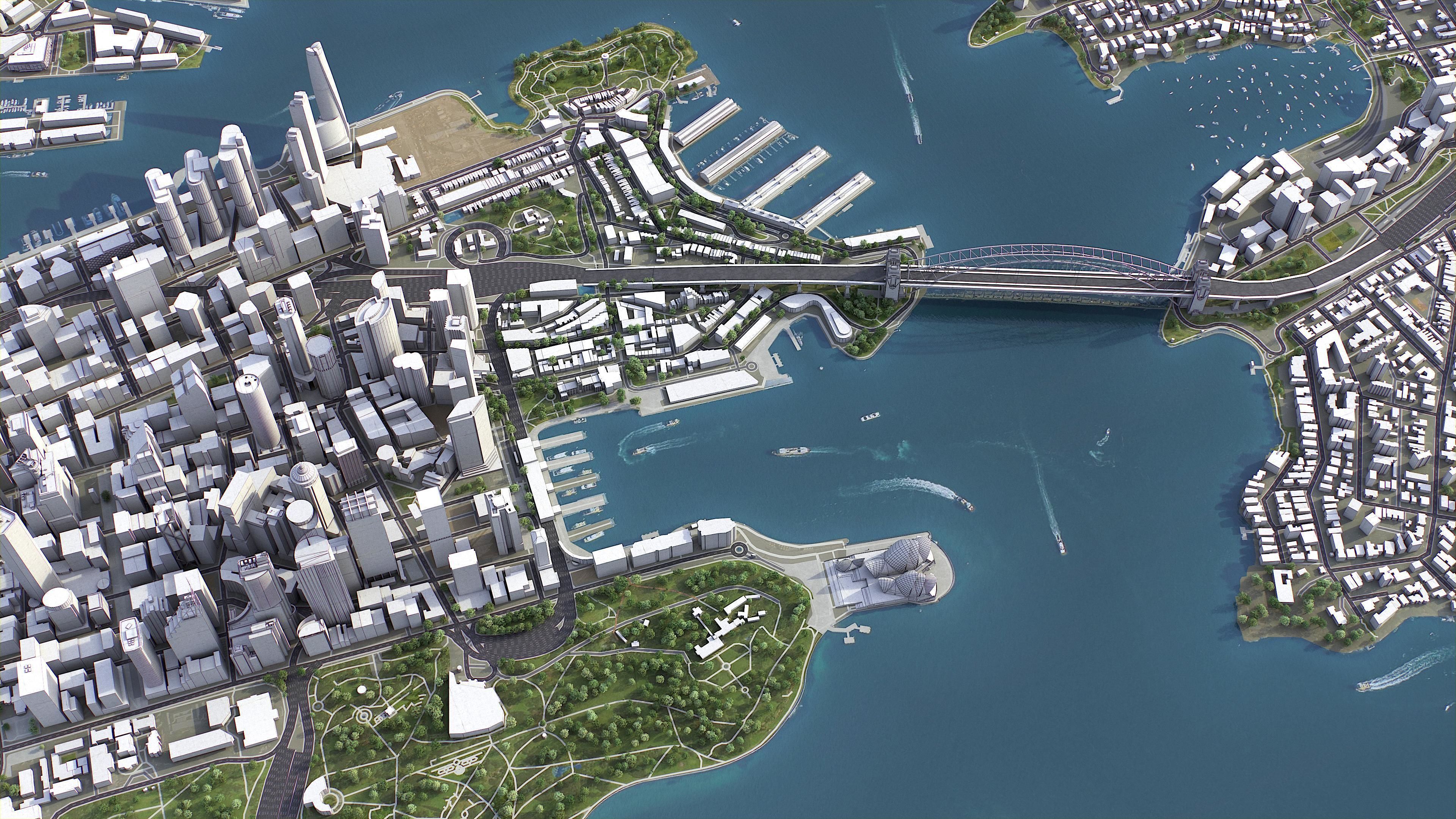 3D model Sydney VR / AR / low-poly | CGTrader