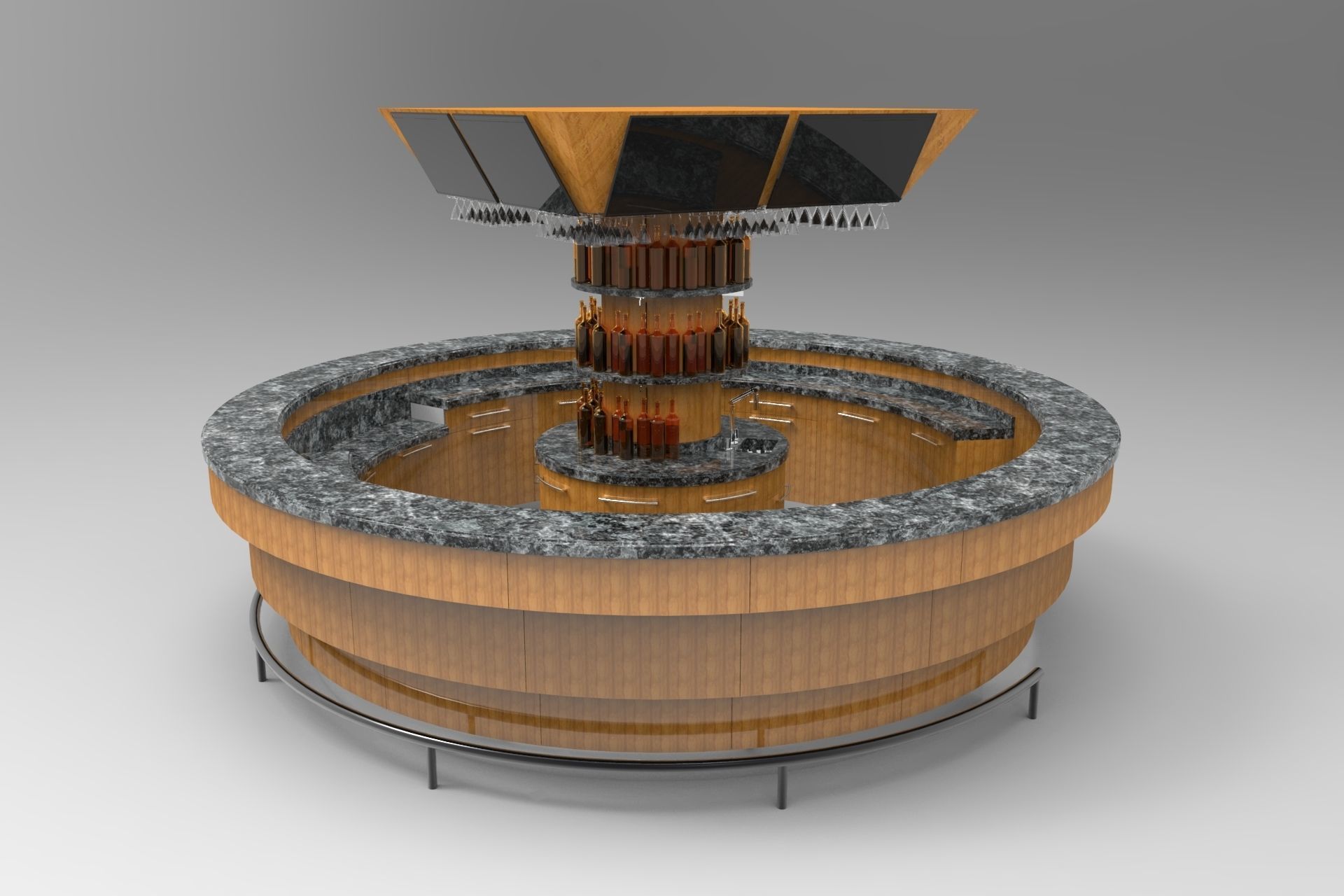 Round Bar 3D model | CGTrader