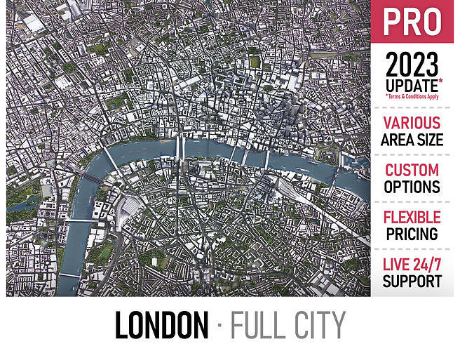 3D model London VR / AR / low-poly | CGTrader