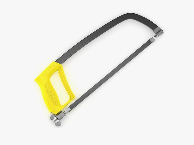 Hacksaw saw 3D model | CGTrader