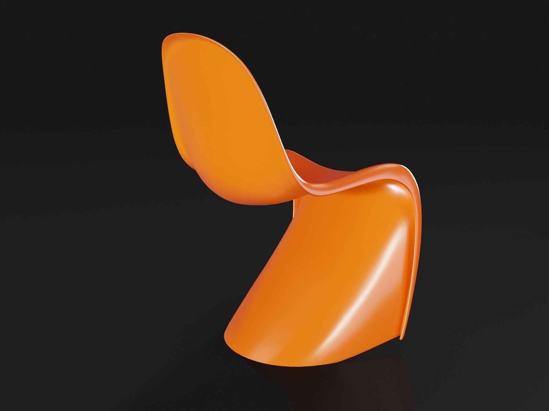 Panton Chair 3D model | CGTrader
