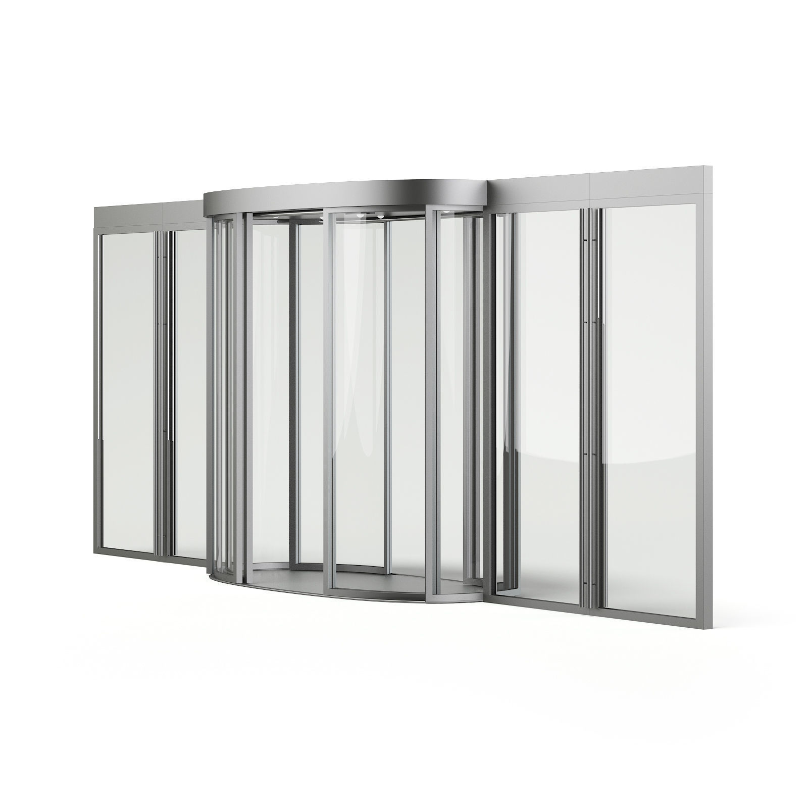 Mall Entry Door 3D Model 3D model | CGTrader