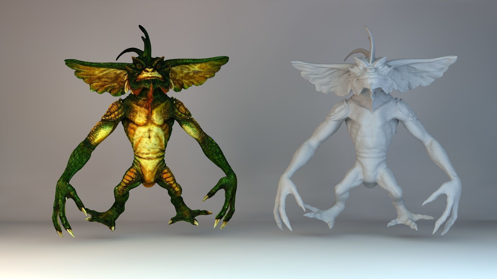 gremlin 3D model STL
