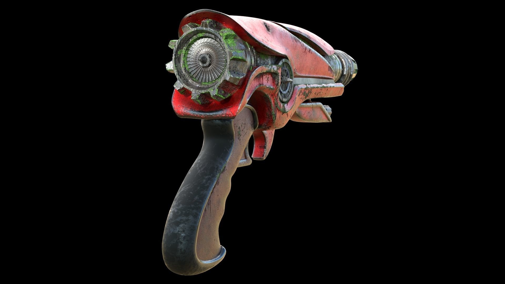 3D model Futuristic Raygun VR / AR / low-poly | CGTrader