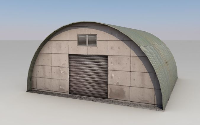 3D model Small warehouse VR / AR / low-poly | CGTrader