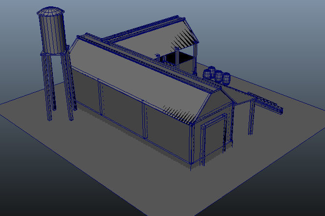 3D model Lumber mill 3d model VR / AR / low-poly | CGTrader