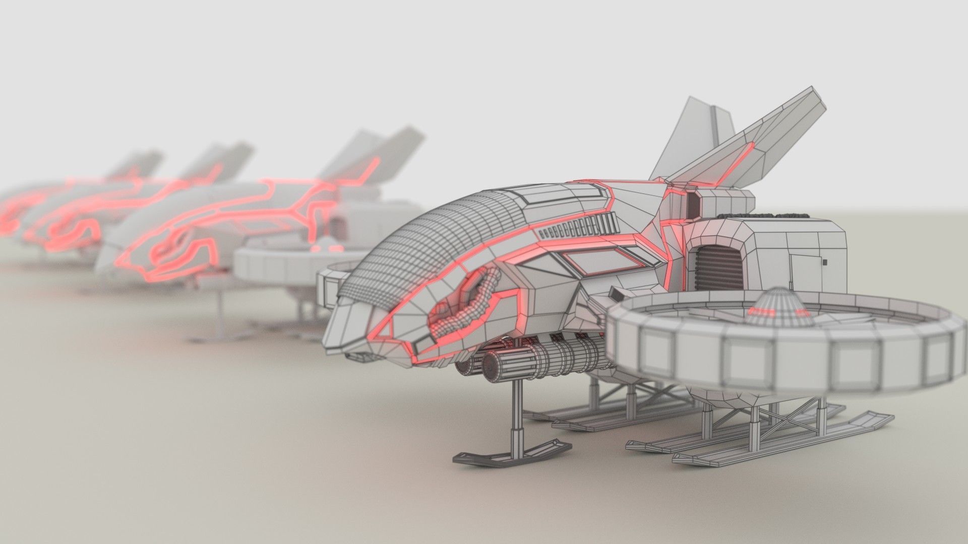 S42 Scout Aircraft free Blender File free 3D model | CGTrader