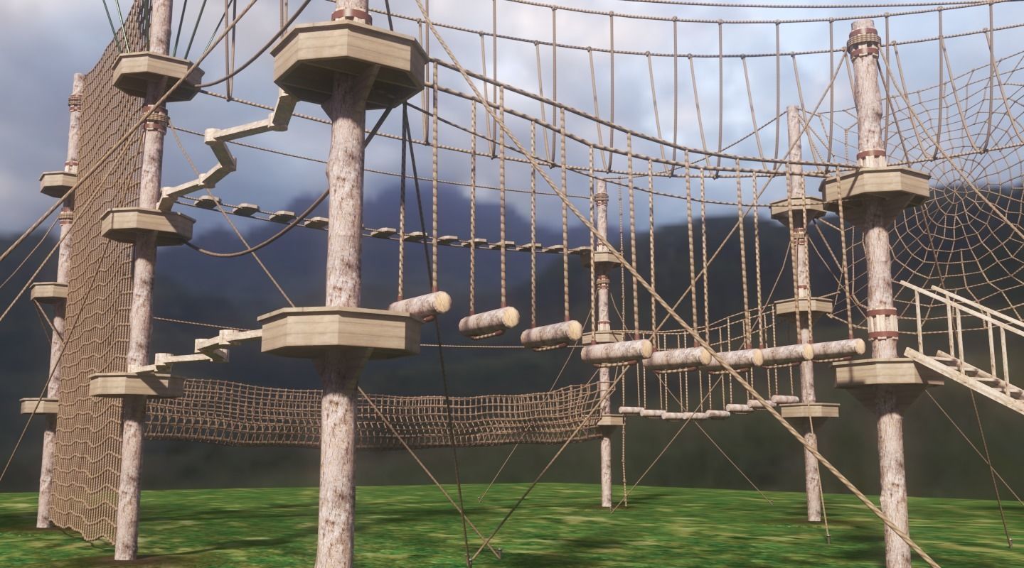 Adventure Park 3D model | CGTrader