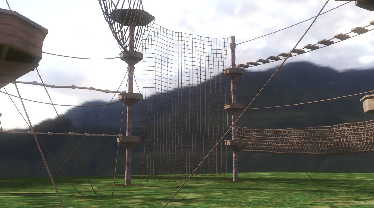 Adventure Park 3D model | CGTrader