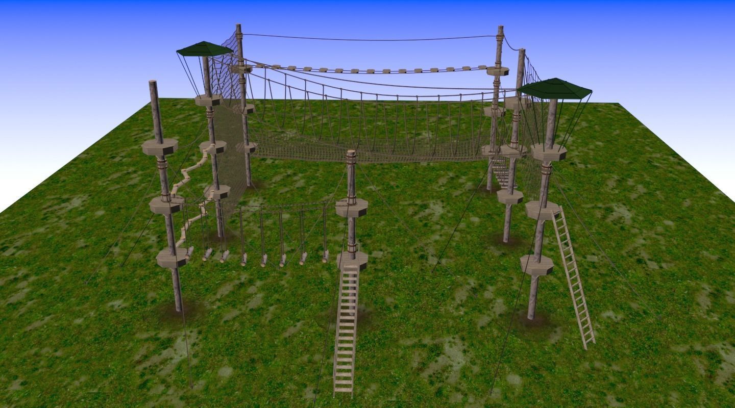 Adventure Park 3D model | CGTrader