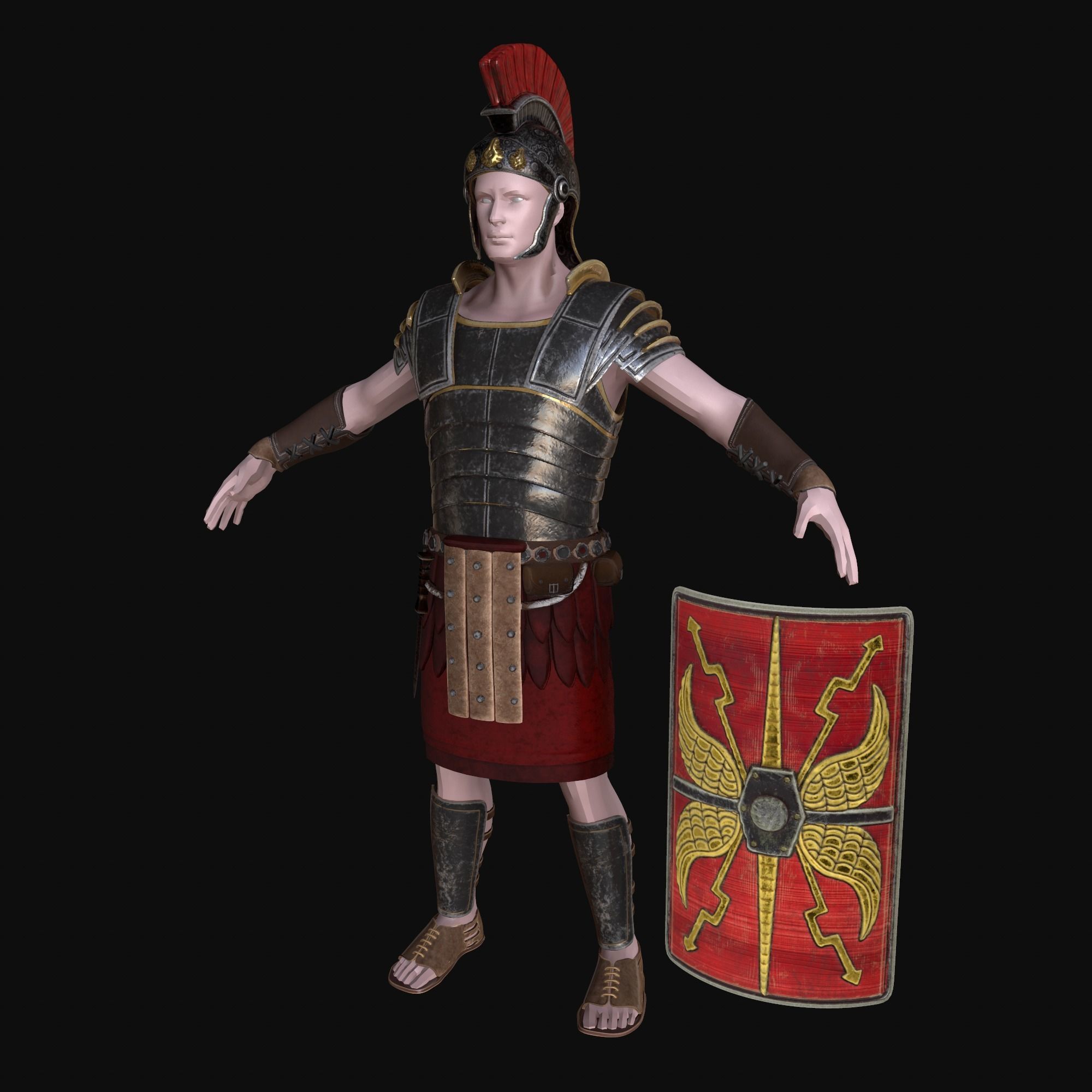 Roman Model 3D model | CGTrader