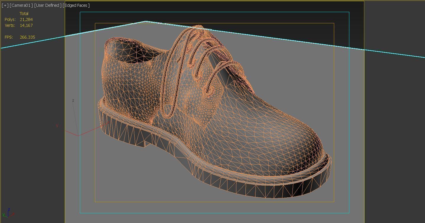 Formal Shoe 3D model | CGTrader