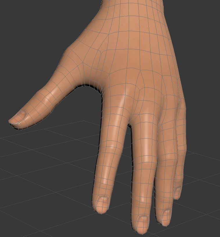 3D model Animated Cartoon Character Rigged VR / AR / low-poly rigged ...