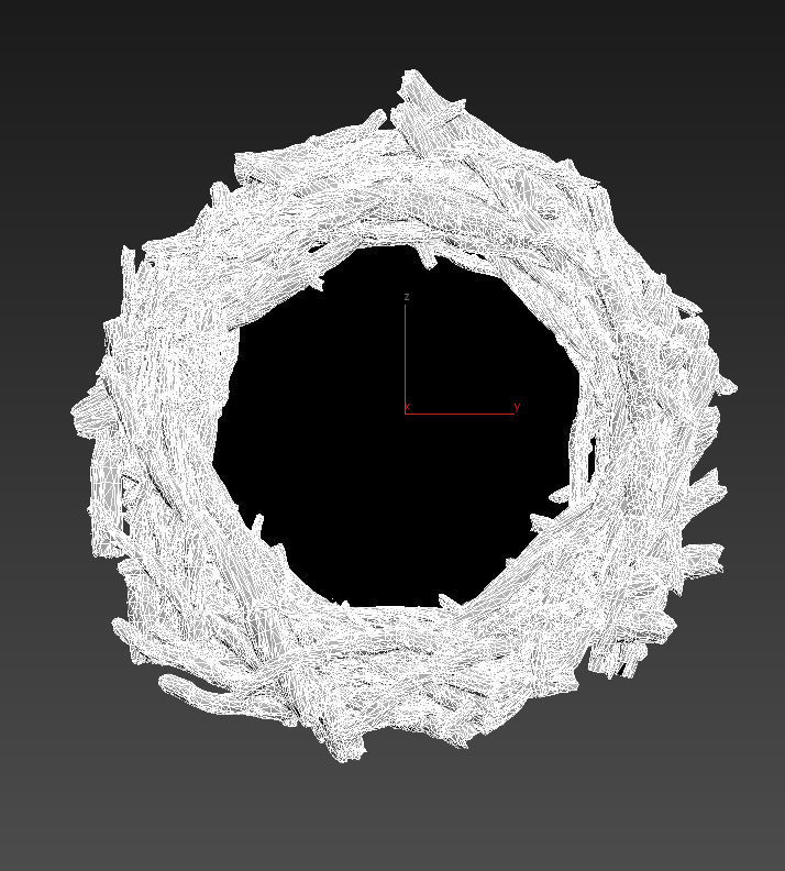 Mirror branch 3D model | CGTrader