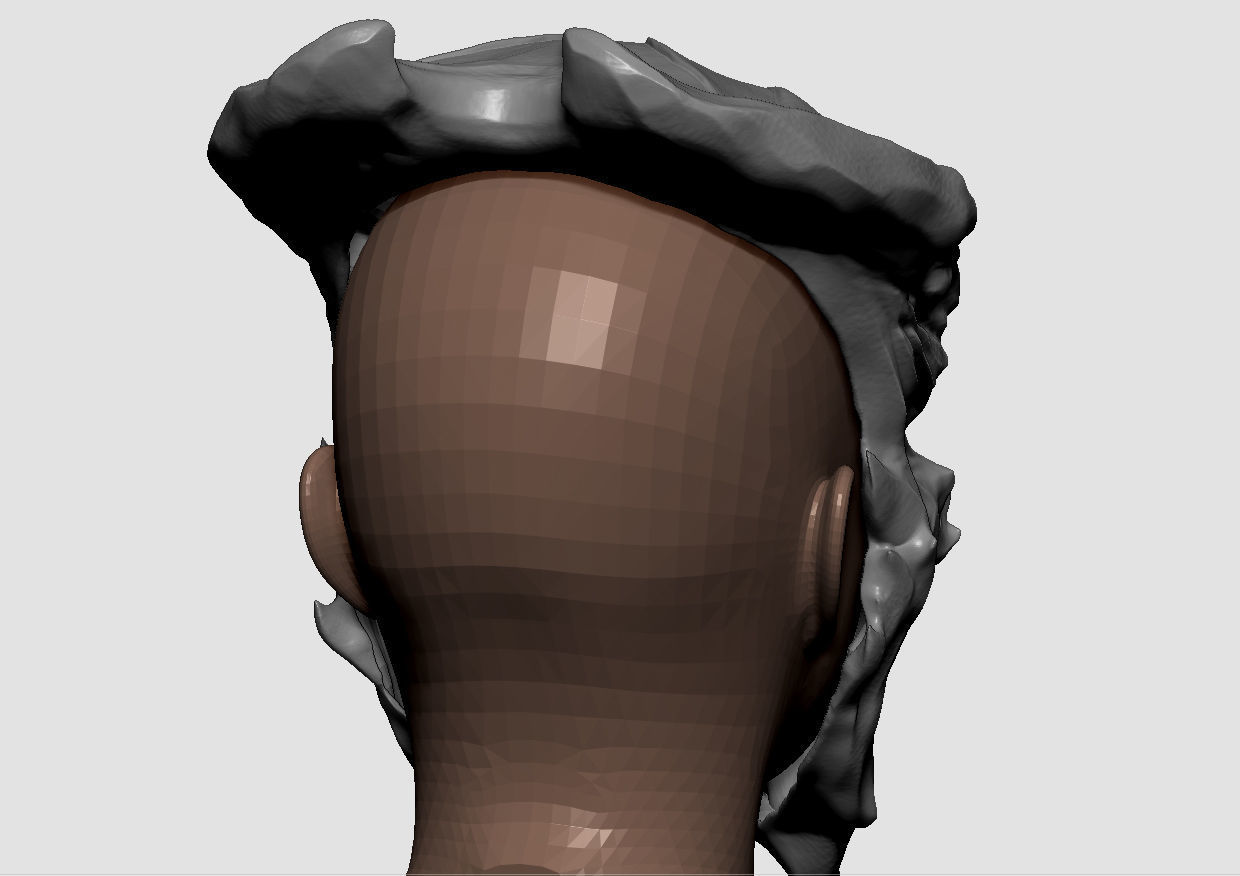 Ceremonial hunter mask 3D model 3D printable | CGTrader