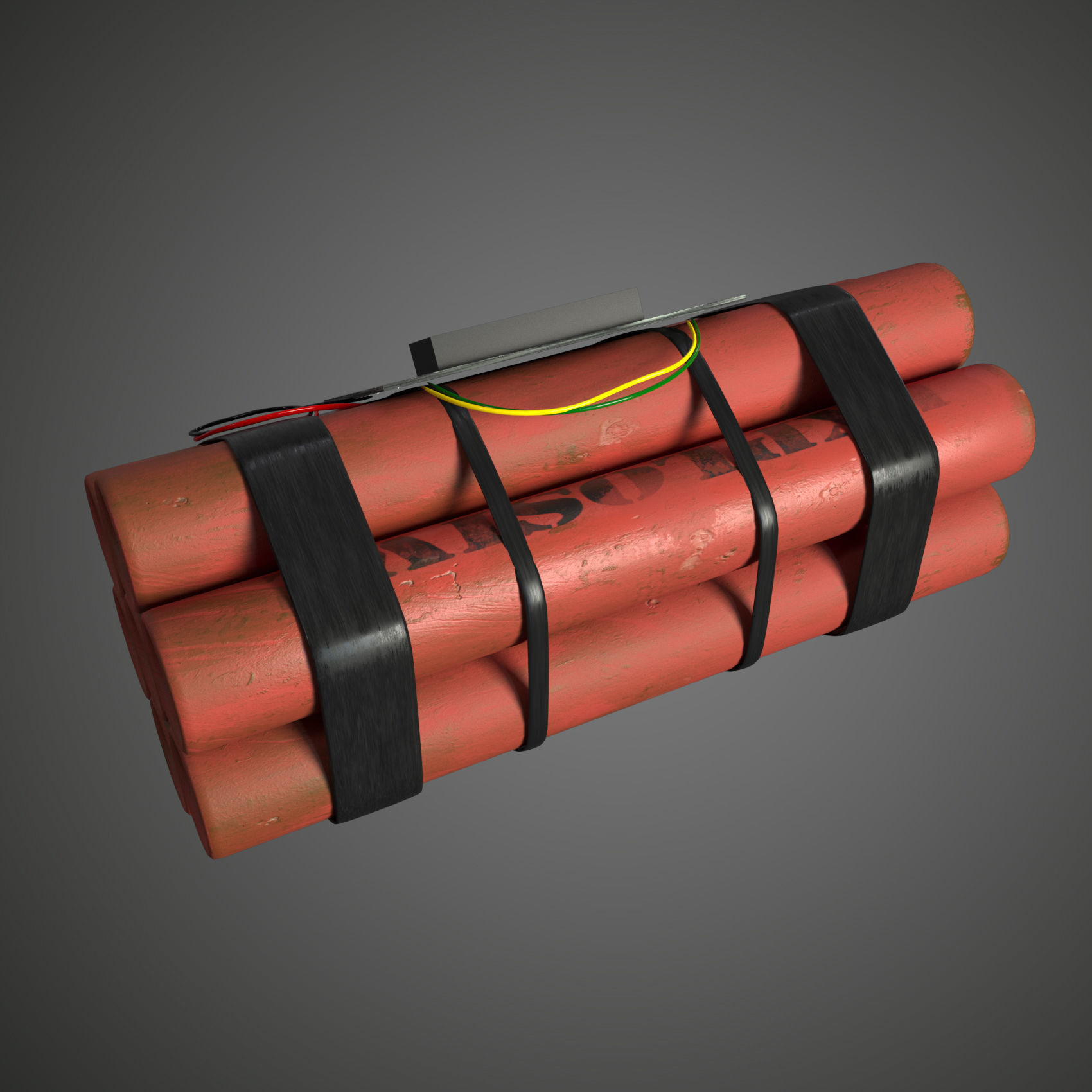 3D model dynamite VR / AR / low-poly | CGTrader