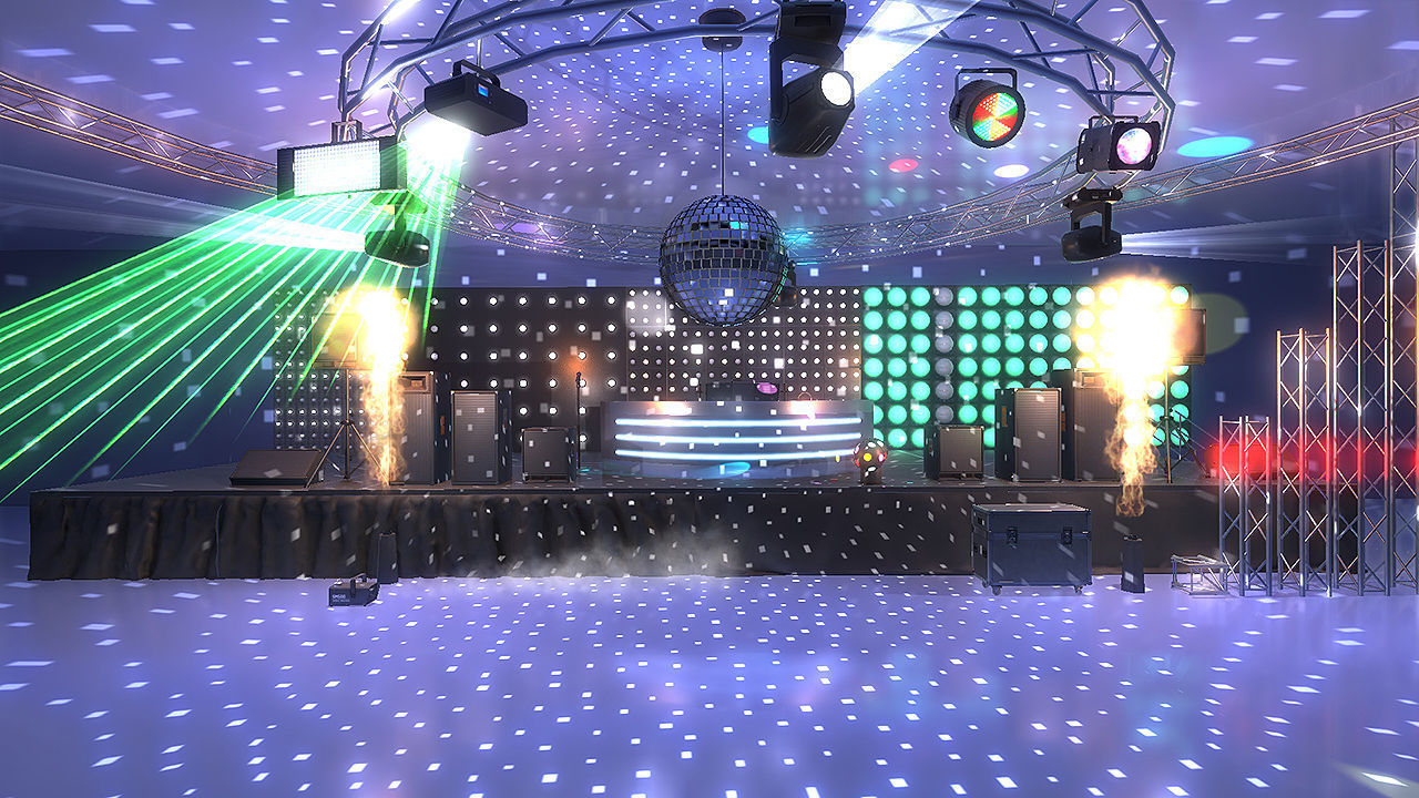3D model Night Club props - Unity VR / AR / low-poly animated | CGTrader