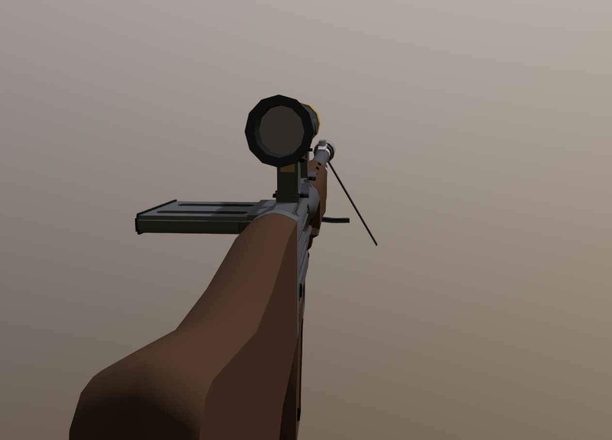 3D model FG-42 Weapon VR / AR / low-poly | CGTrader