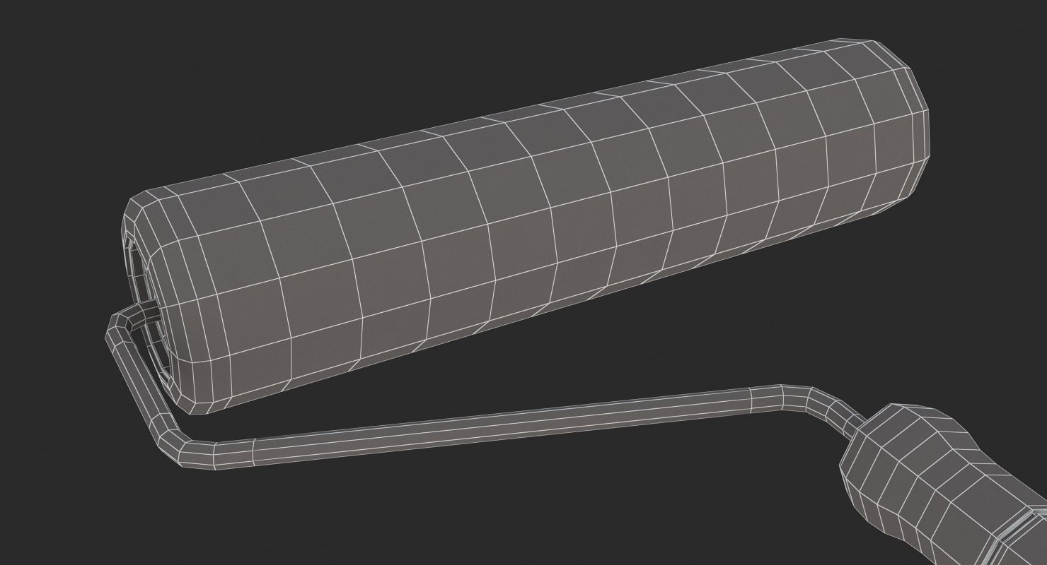 Paint Roller 3D model | CGTrader