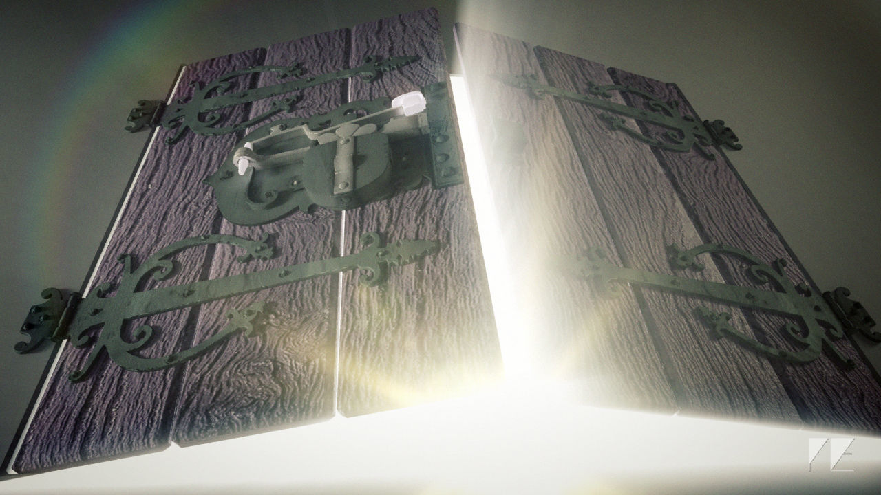 Fantasy Trap Door 3D | CGTrader