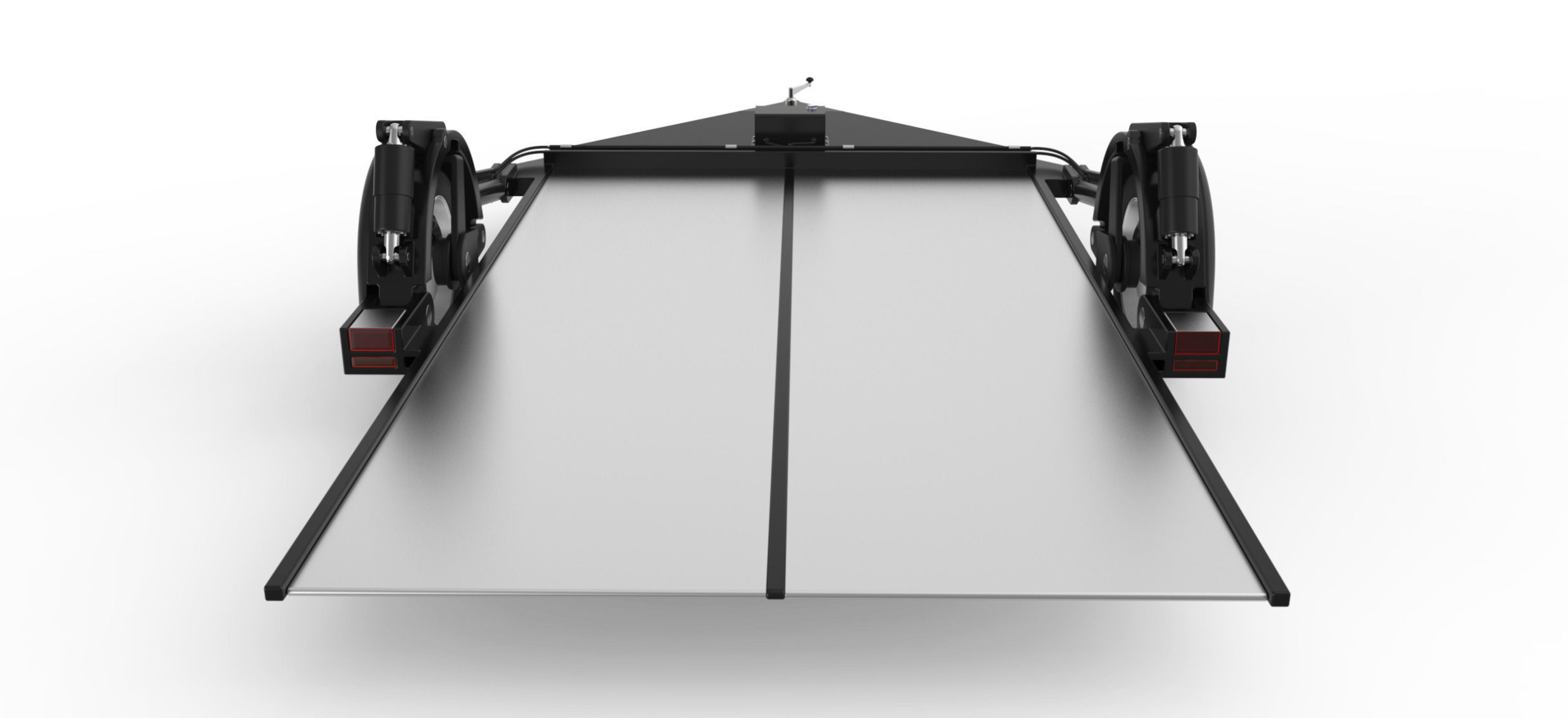 Bauer Drop-Down Trailer free 3D model | CGTrader