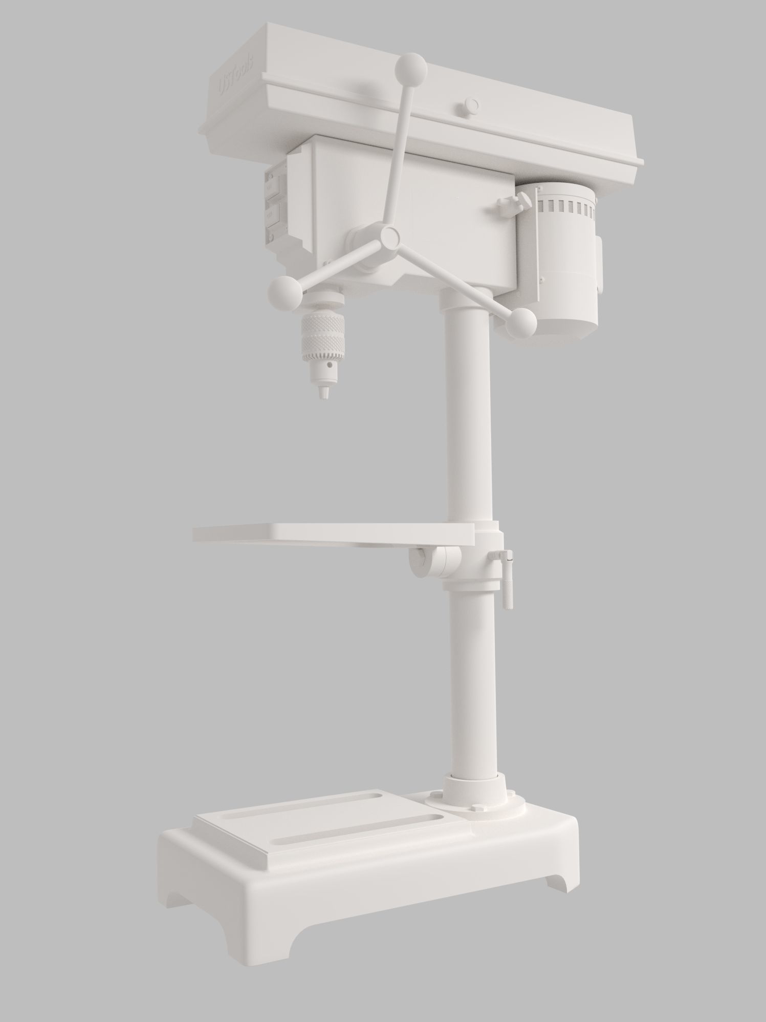 Drill Press 3D model | CGTrader