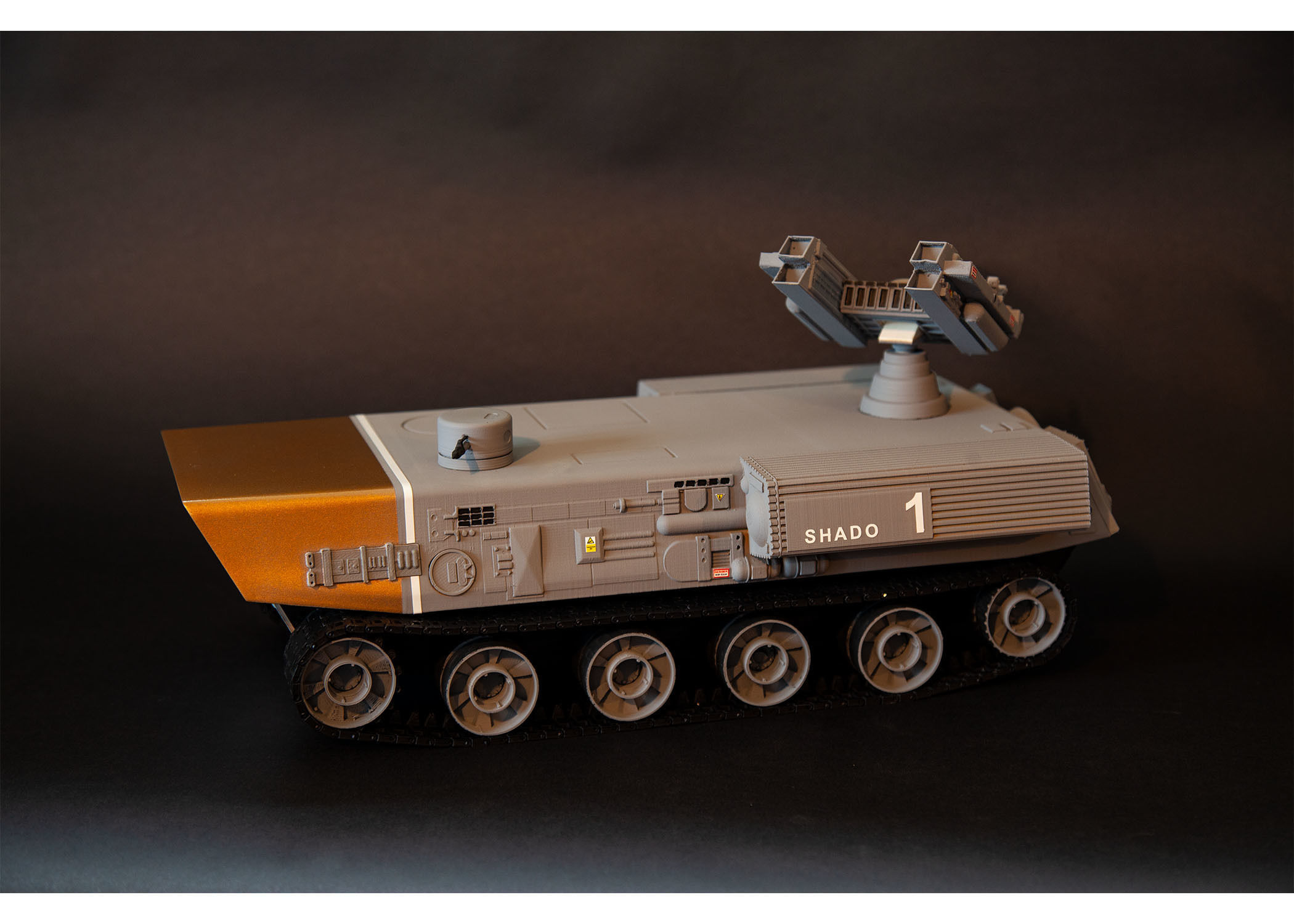 UFO tv series shado 1 3D model 3D printable | CGTrader