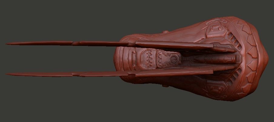 Fugitive Predator Gauntlet computer and blades 3D model | CGTrader