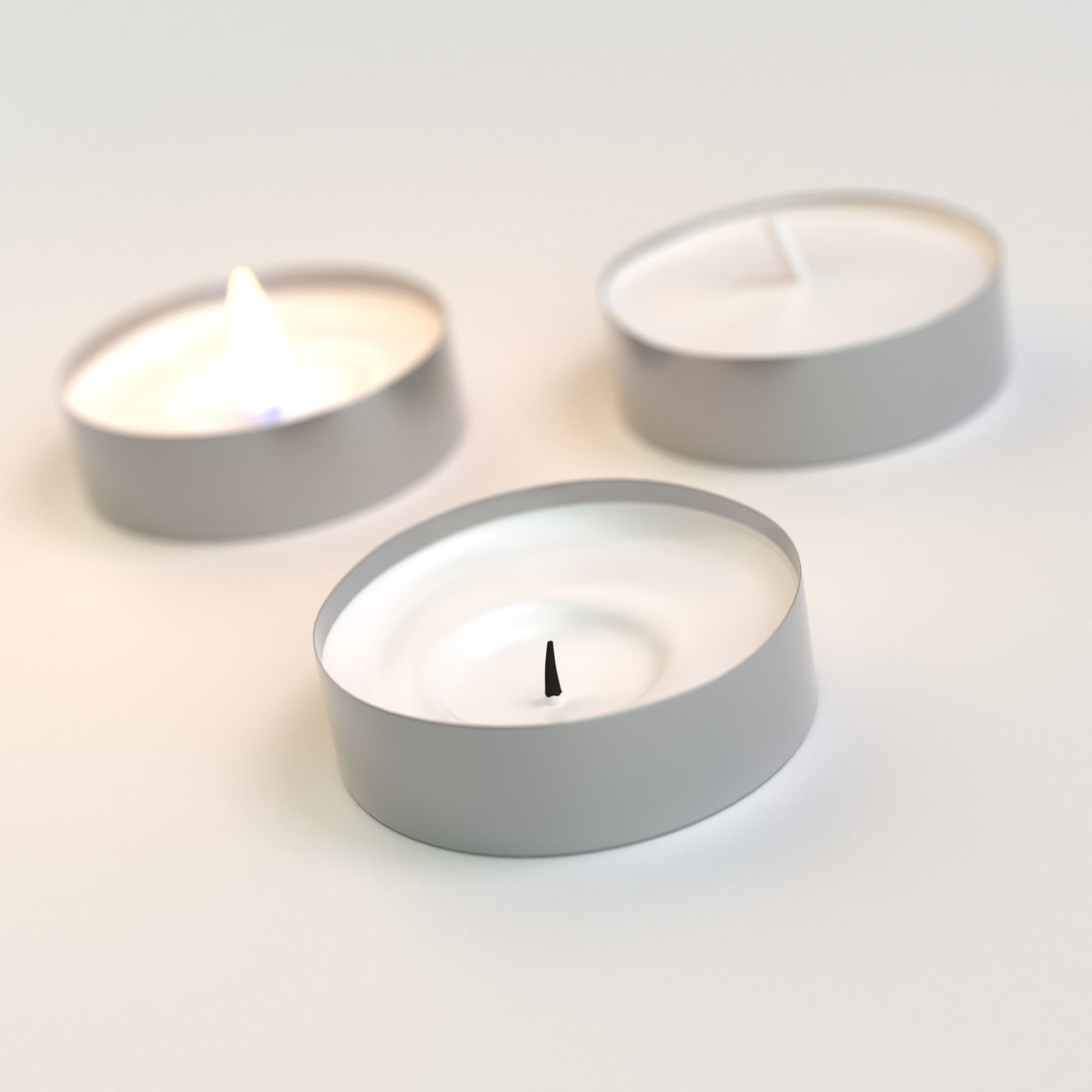 Candle free 3D model | CGTrader