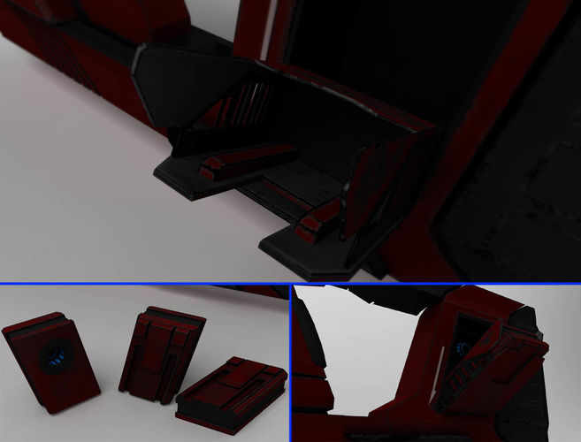 concept gun DRX F3 3D model | CGTrader