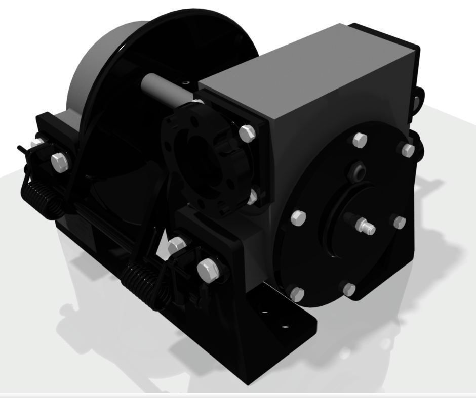 Winch cable 3t free 3D model | CGTrader