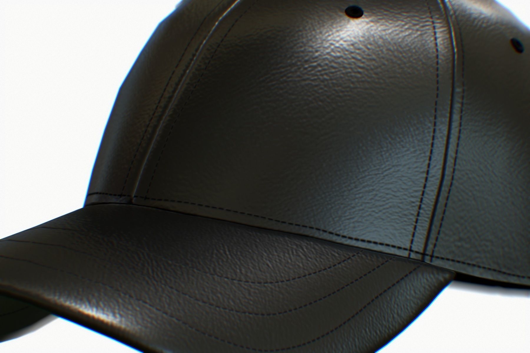3D model Cap Fitted VR / AR / low-poly | CGTrader