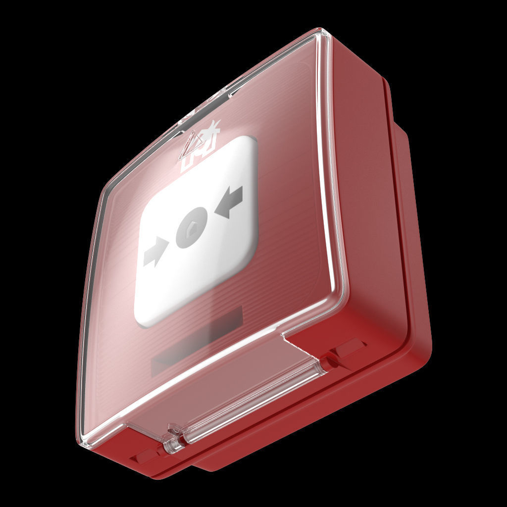 Fire alarm Set 3D model | CGTrader