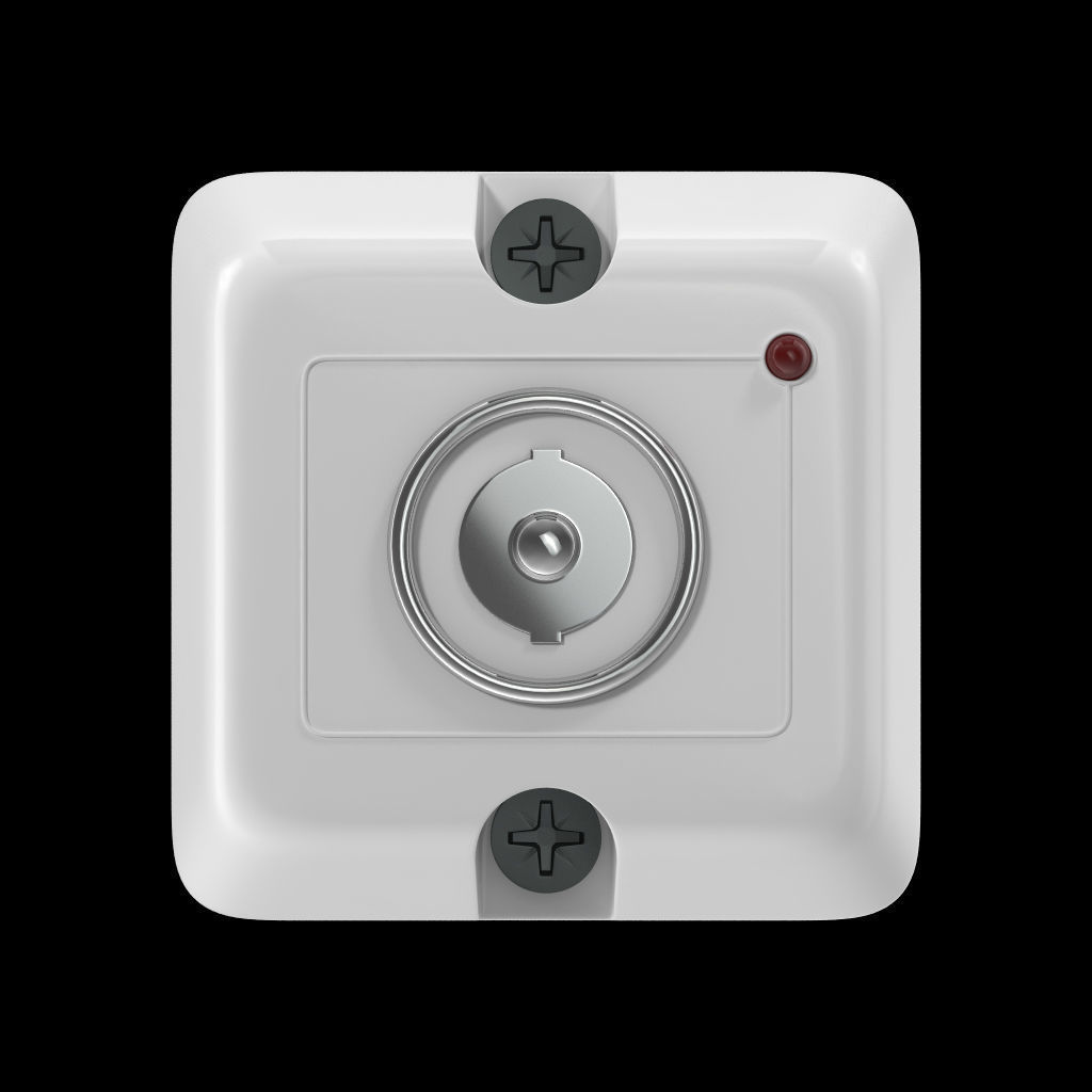 Fire alarm Set 3D model | CGTrader