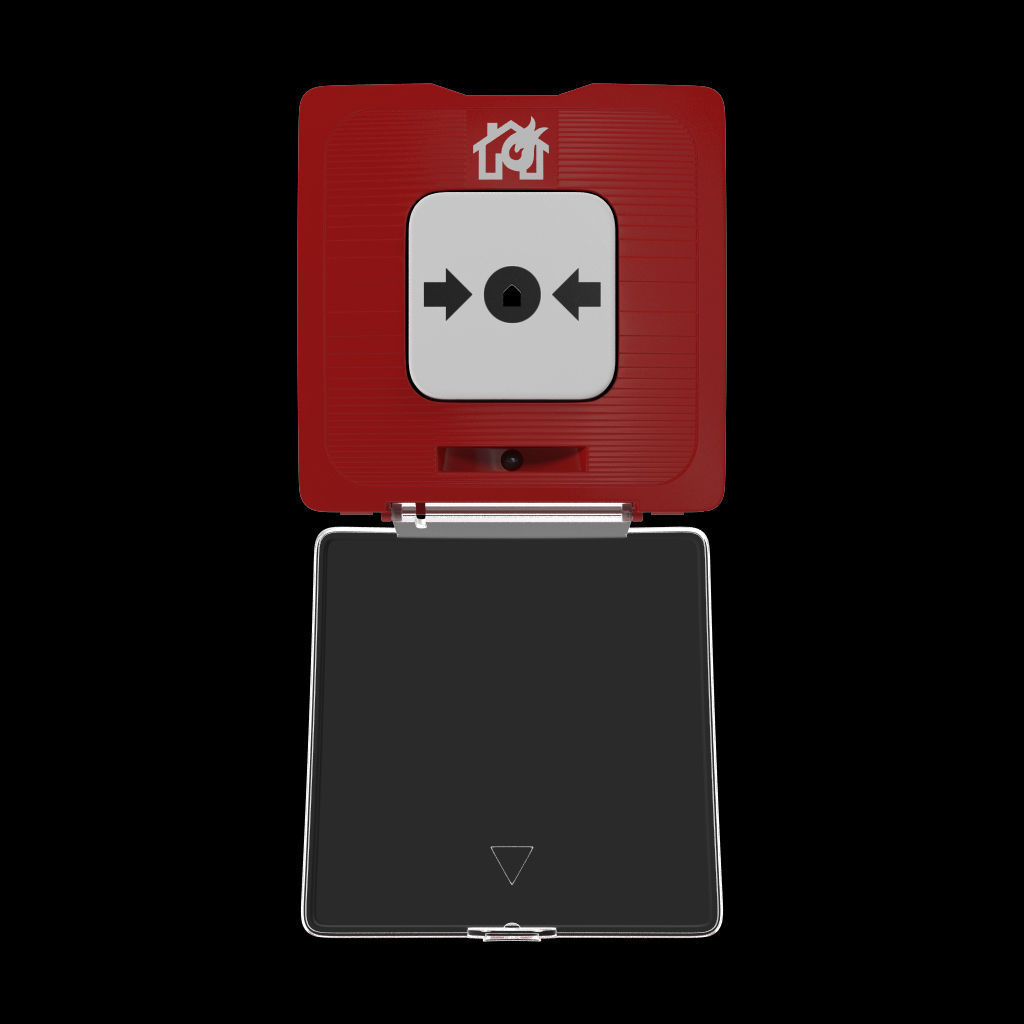 Fire alarm Set 3D model | CGTrader