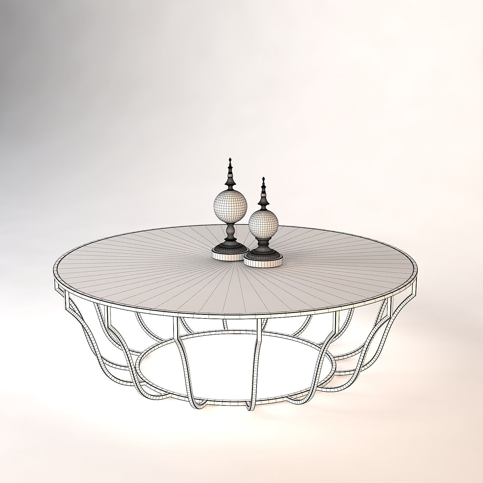 Jules Baxter Table 120 3D model | CGTrader
