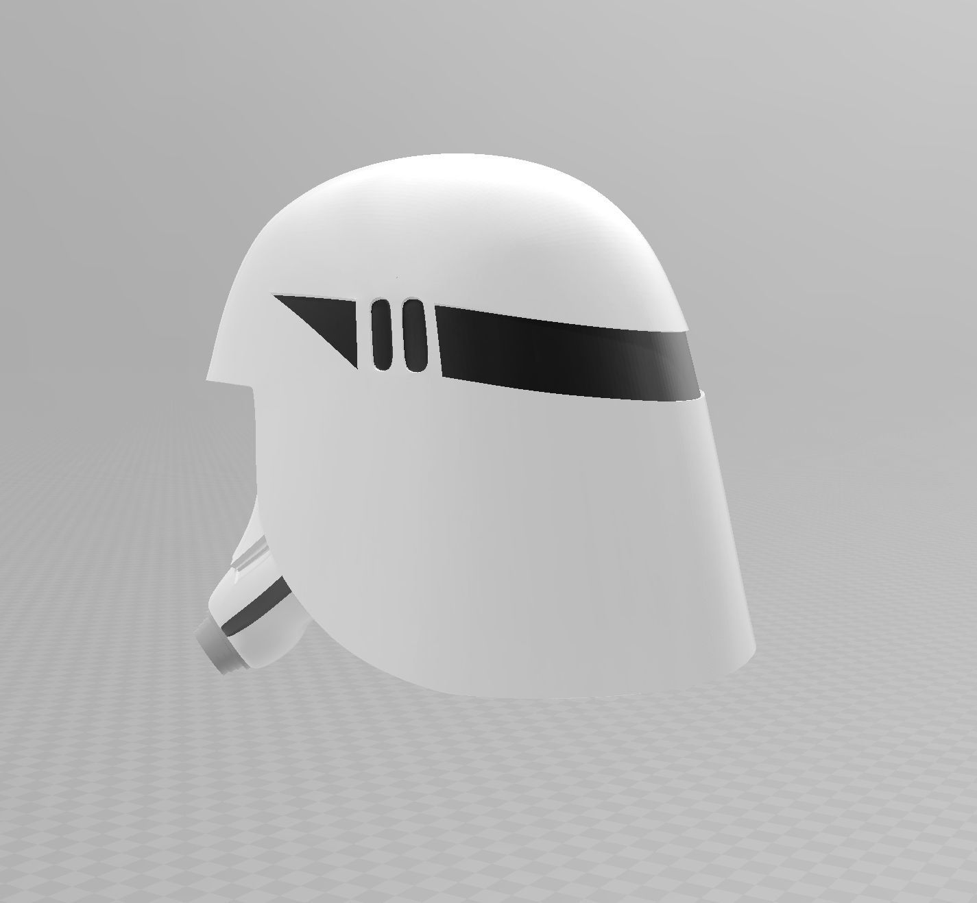 Star Wars TFA First Order SnowTrooper Flametrooper Helmet 3D model 3D ...