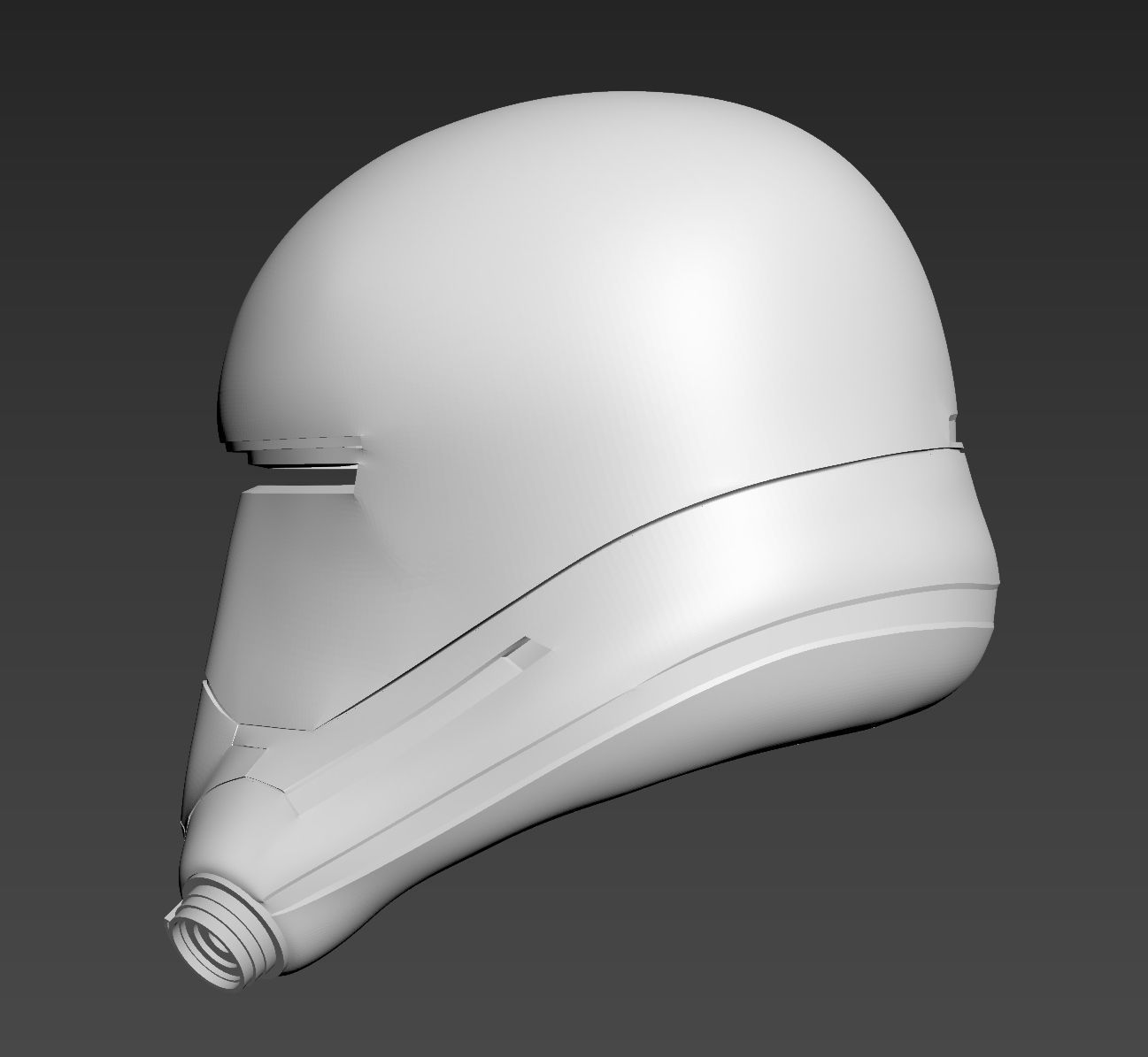 Star Wars TFA First Order SnowTrooper Flametrooper Helmet 3D model 3D ...