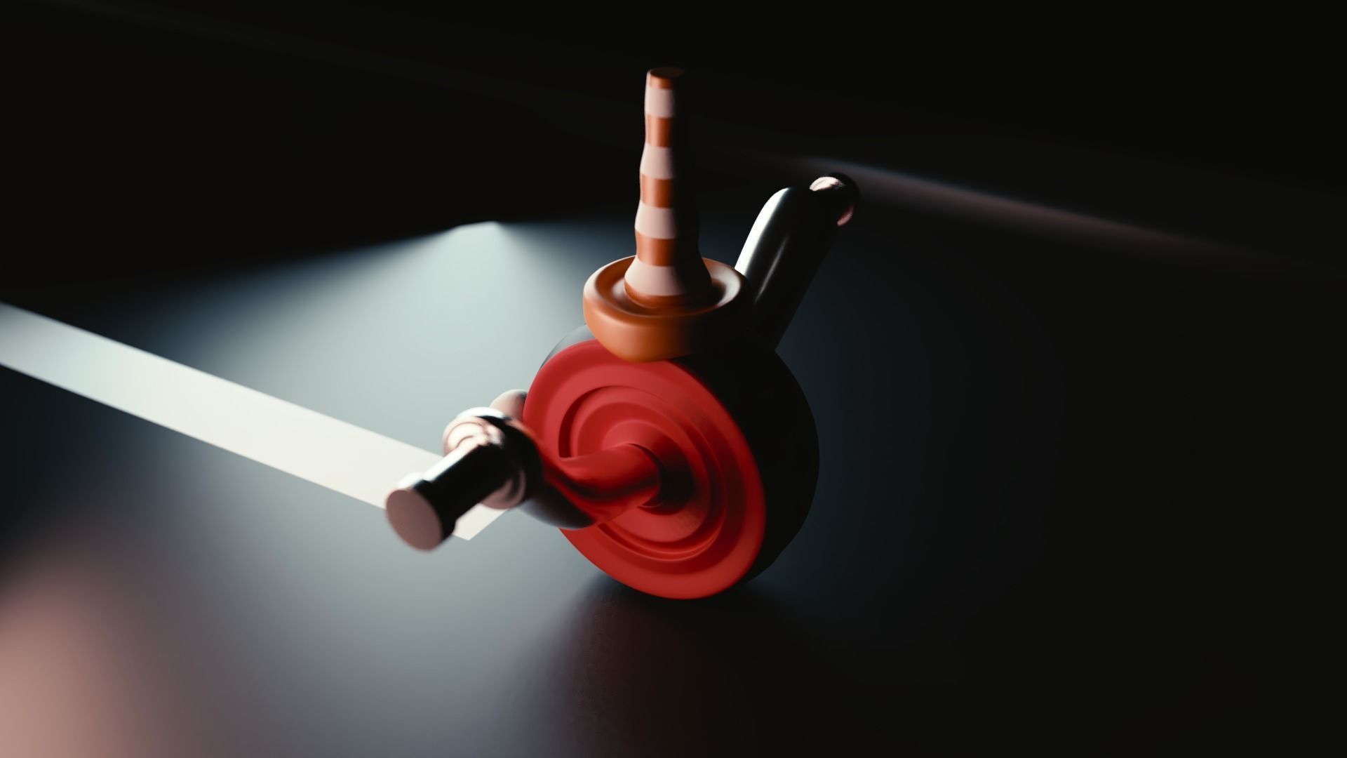 Wheelie Character free 3D model | CGTrader