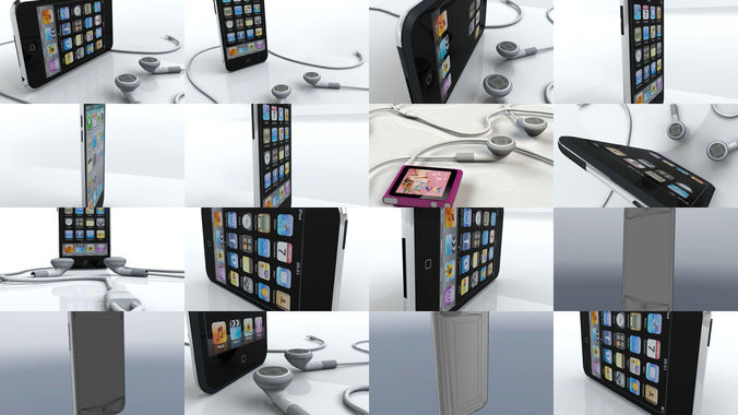 Media Players Collection | CGTrader