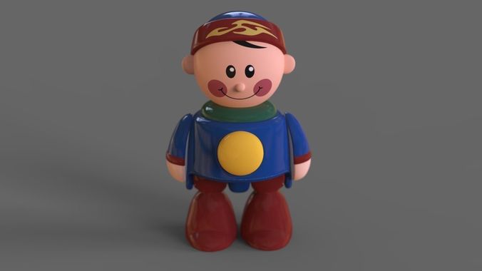 Toy Boy 3D model | CGTrader