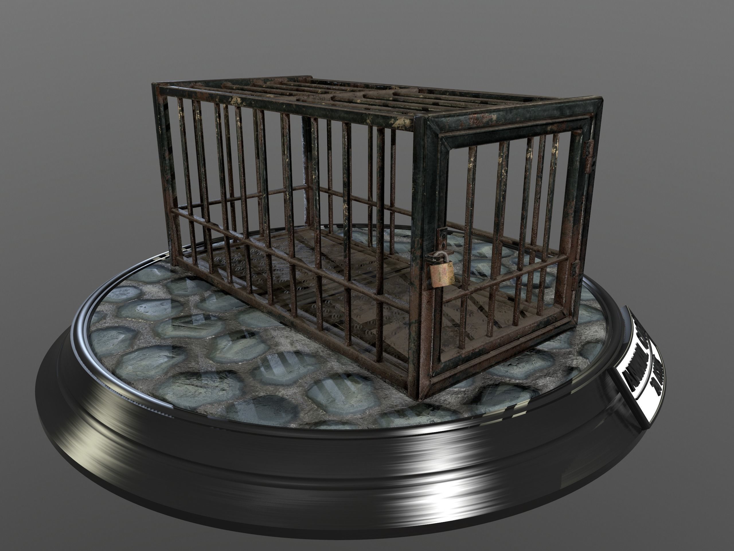 3D model Animal Cage VR / AR / low-poly | CGTrader