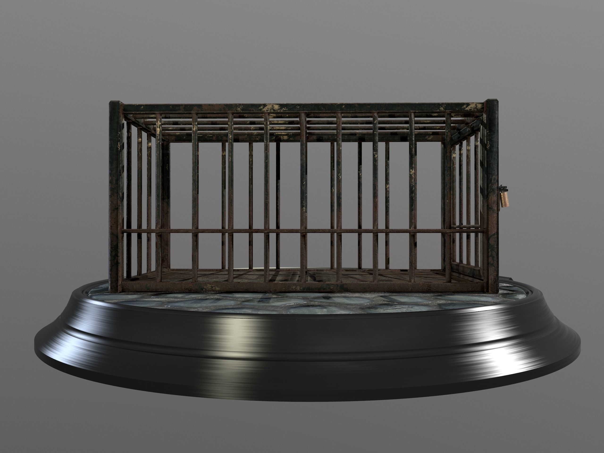 3D model Animal Cage VR / AR / low-poly | CGTrader