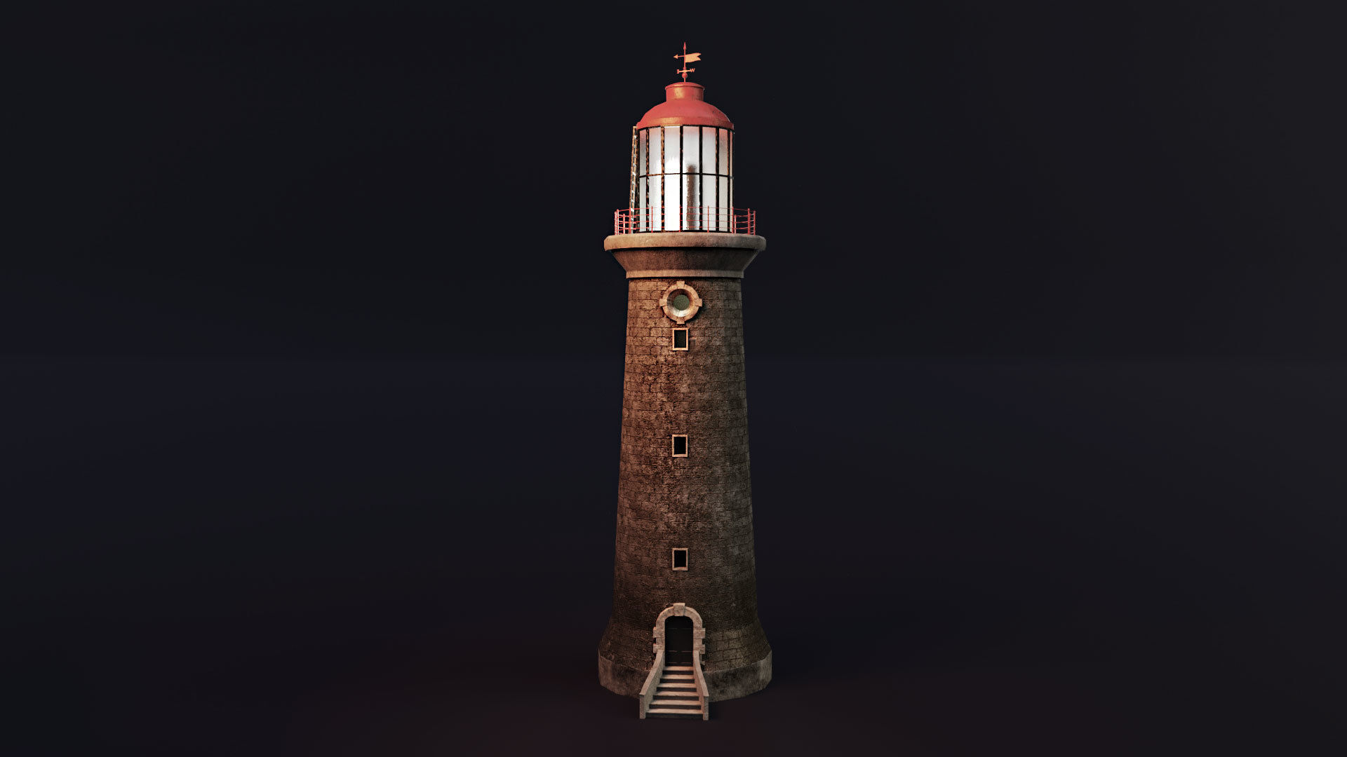 3D model Lighthouse VR / AR / low-poly | CGTrader