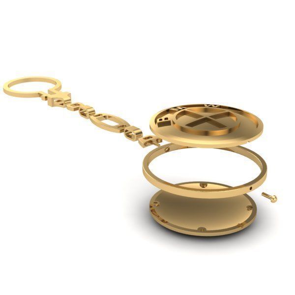 TRINKET KEYCHAIN 3D model 3D printable | CGTrader