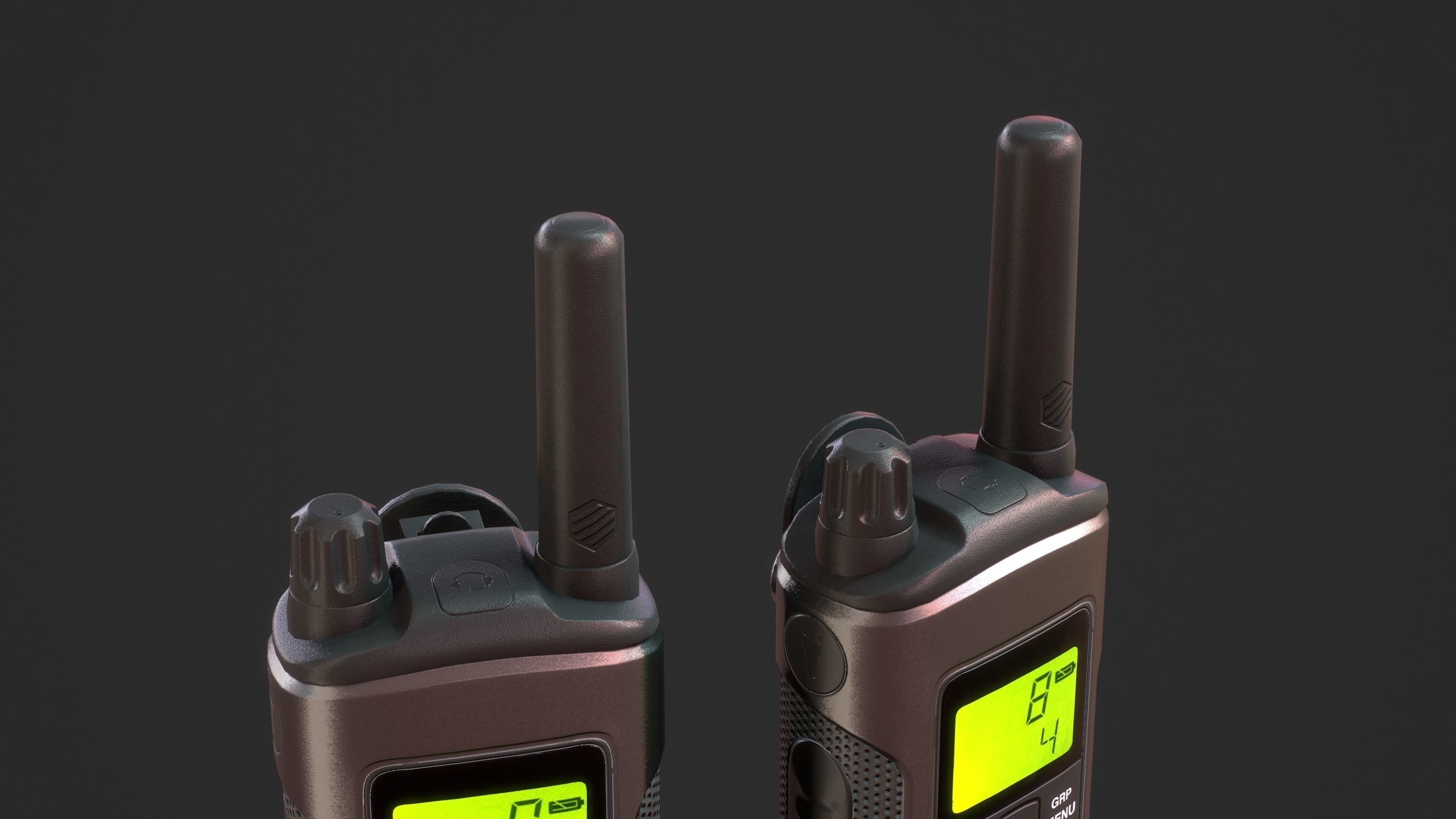 3D model Walkie Talkie VR / AR / low-poly | CGTrader