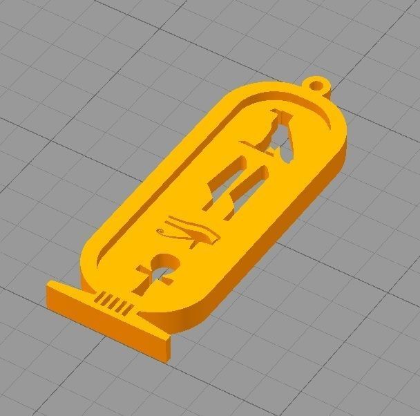 ANCIENT EGYPTIAN KEY CHAIN free 3D model 3D printable | CGTrader