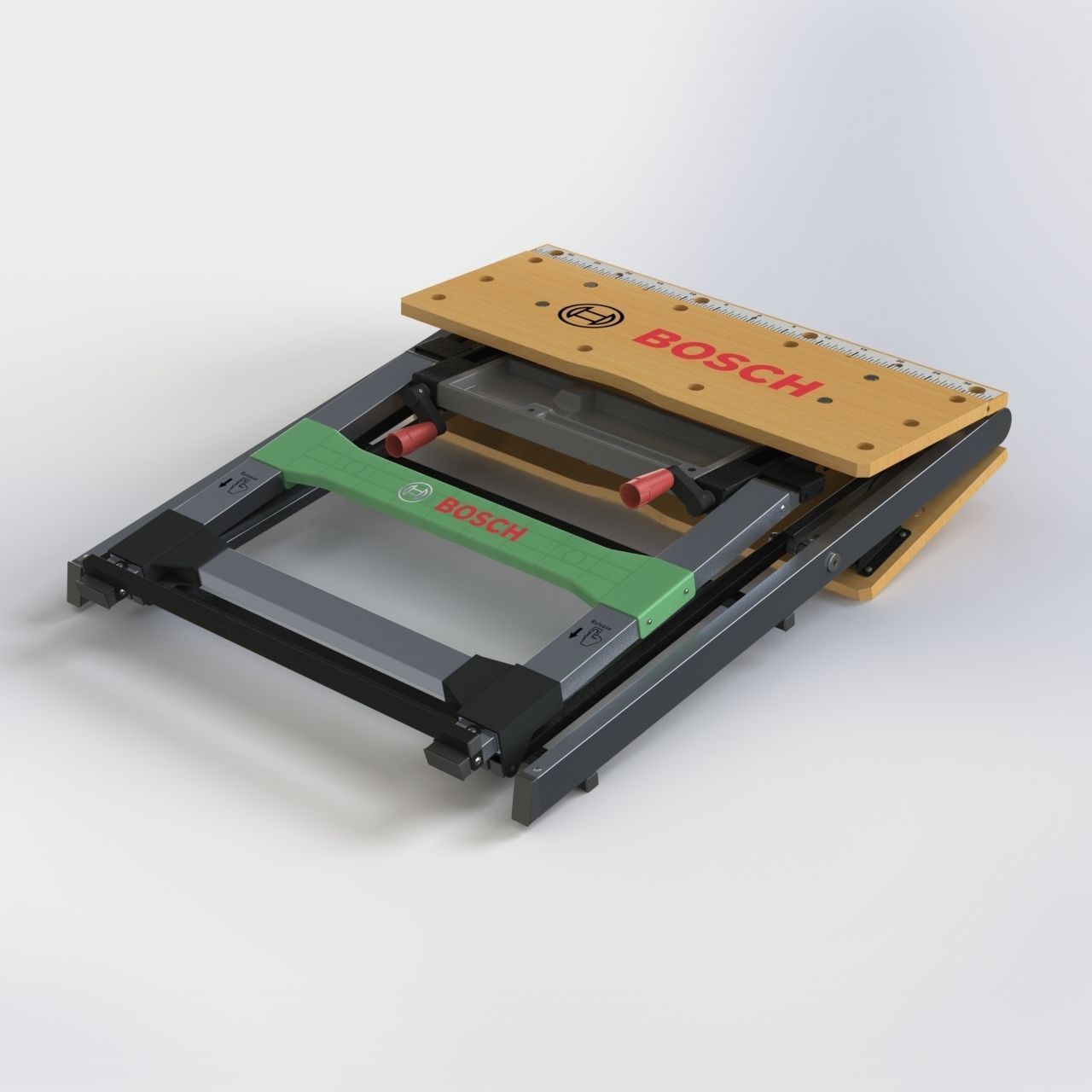 workbench BOSCH PWB 600 3D model | CGTrader